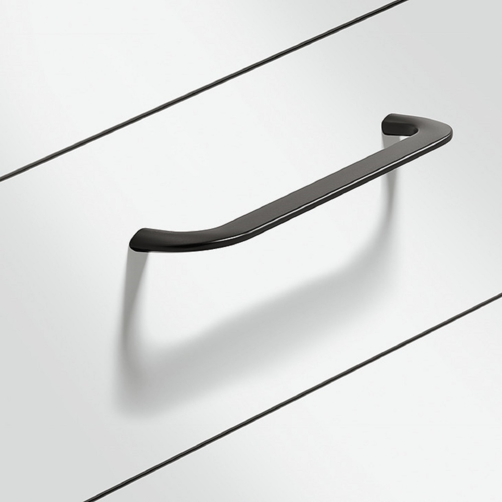 D Pull Handle Cabinet Door Drawer CURLY - solmer.co.uk
